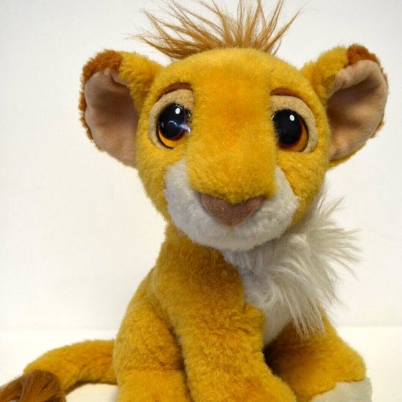 Mattel | Toys | The Lion King Baby Simba Plush Vintage 993 Authentic ...